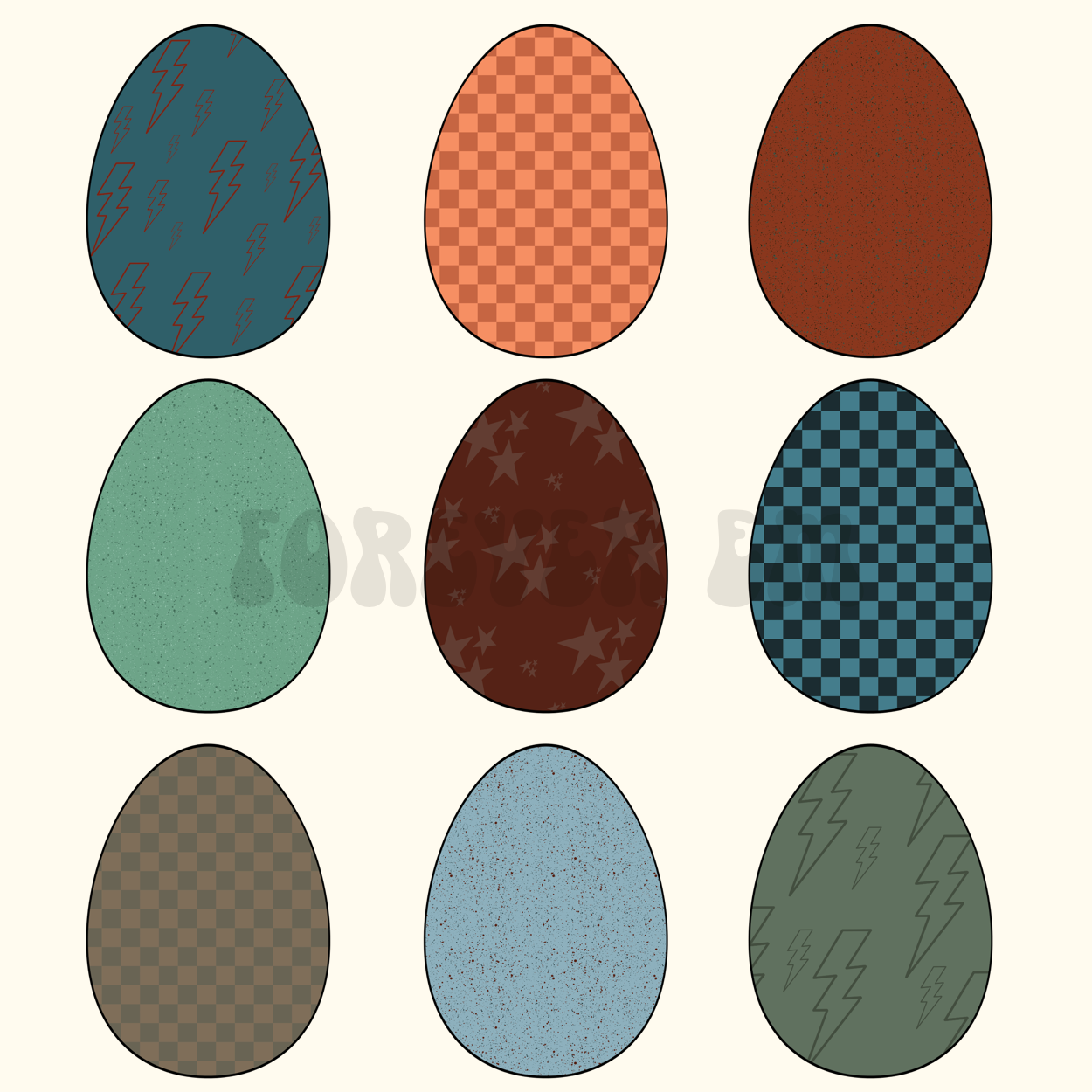 rustic egg collage png – Forever Em Designs